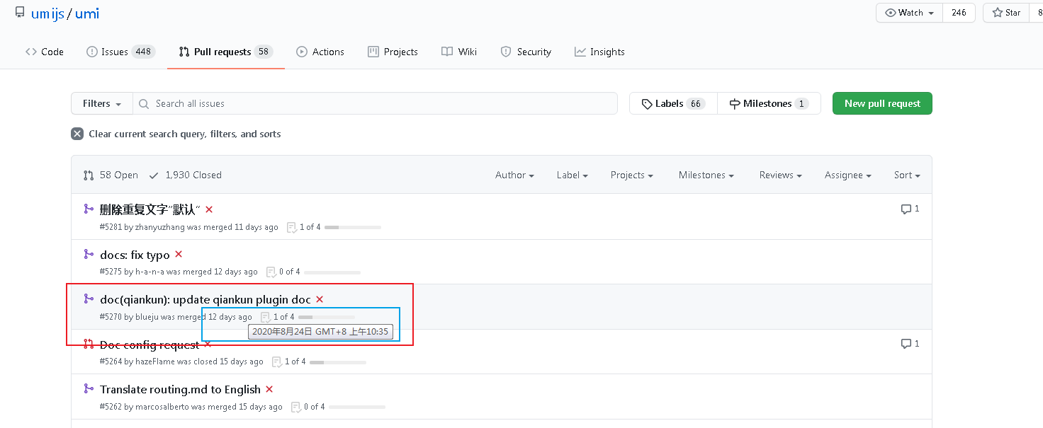 umi github 仓库 docs 与官网文档不同步的问题 · Issue #5357 · umijs/umi · GitHub