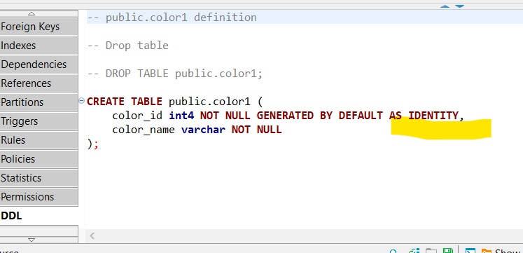No Identity Sequence Options · Issue #18576 · dbeaver/dbeaver · GitHub
