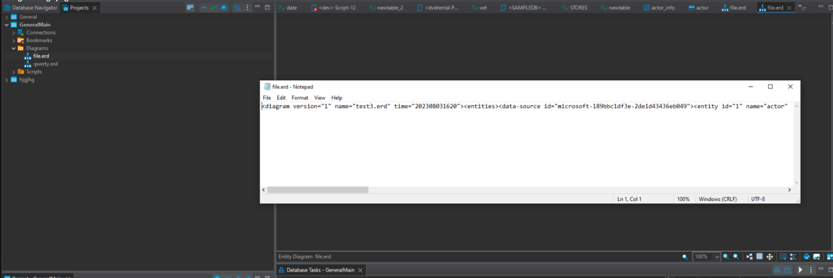 ERD files do not open in DBeaver on other computers · Issue #20800 · dbeaver/dbeaver · GitHub