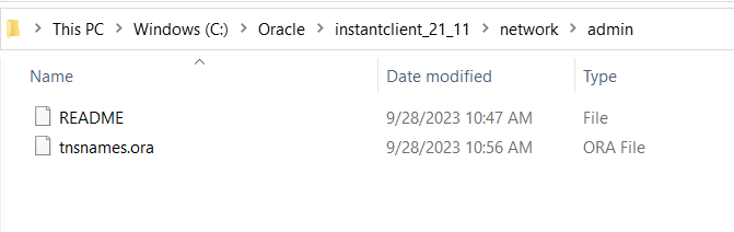 Network Alias in TNS tab for oracle connections is not populated ...