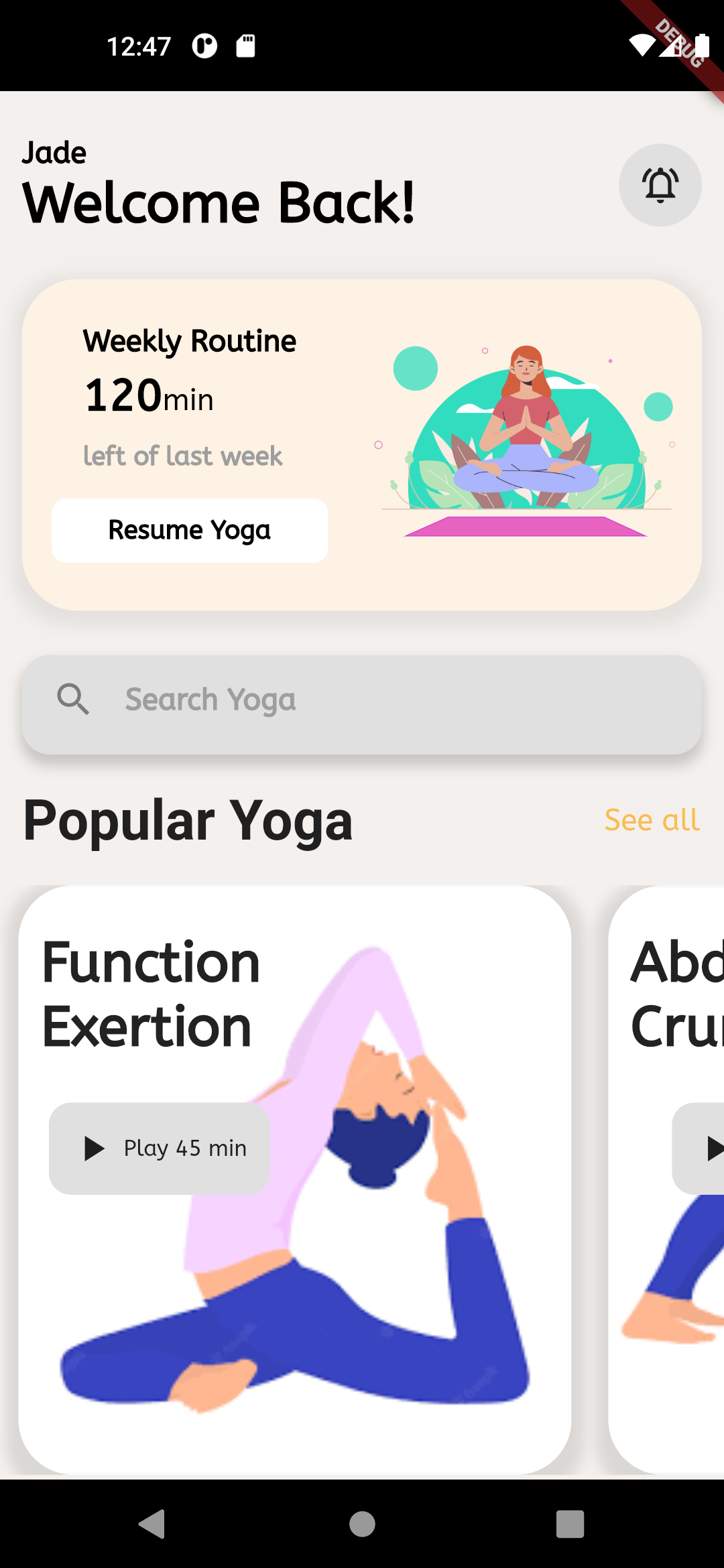 GitHub - ambedgar777/yoga_app: Yoga App UI build in Flutter Flutter