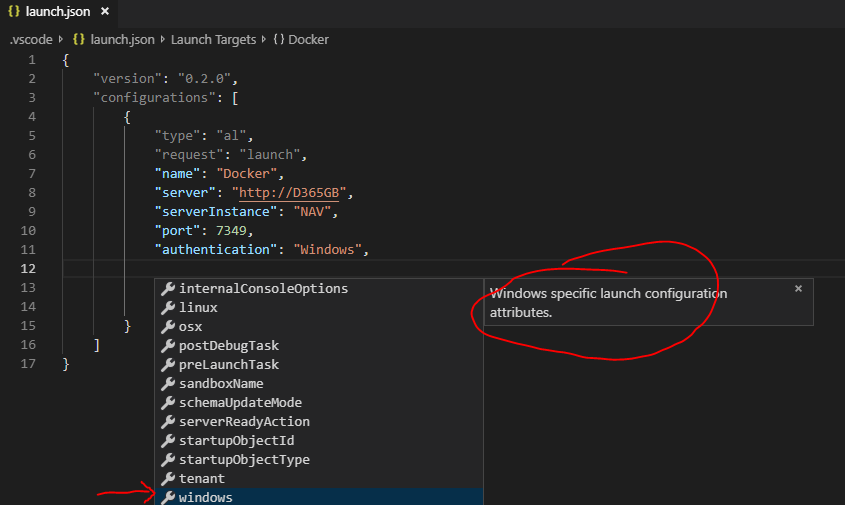 Credentials problem connecting VS Code to container · Issue #495 · microsoft/navcontainerhelper ...