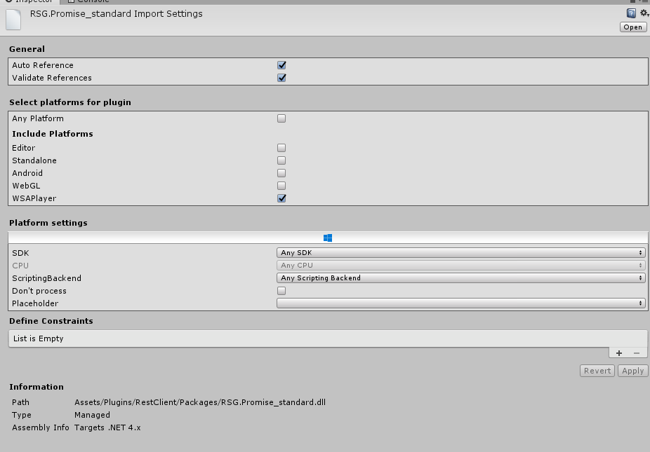 Error when building on Hololens (UWP) · Issue #67 · proyecto26/RestClient · GitHub