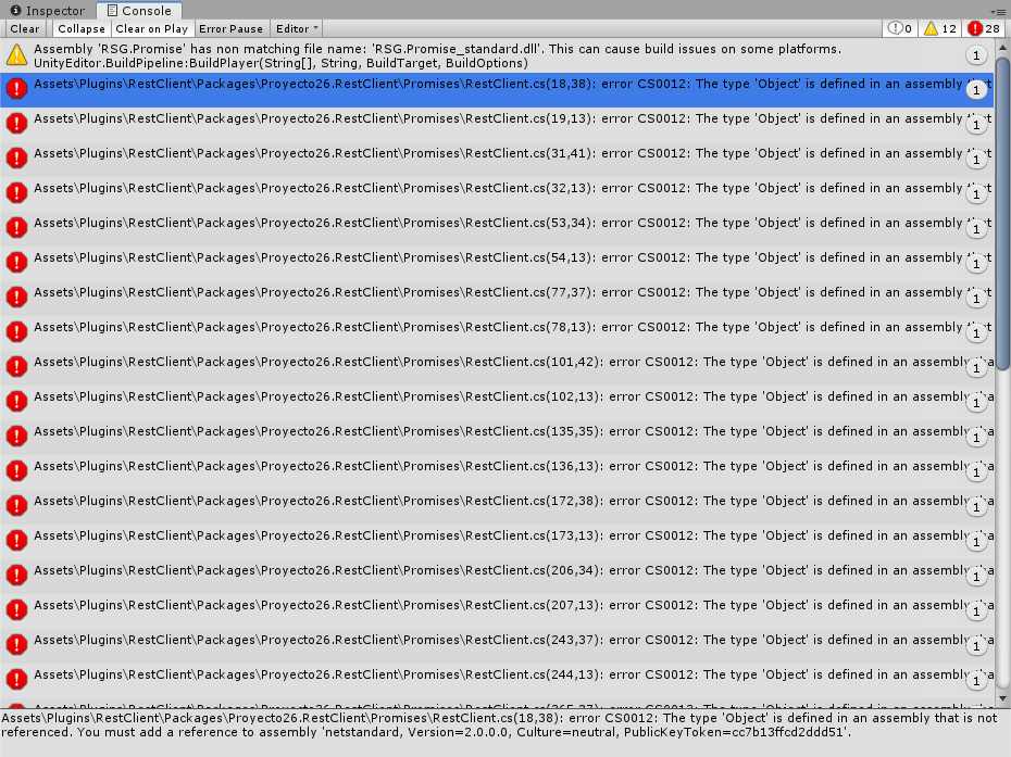 Error when building on Hololens (UWP) · Issue #67 · proyecto26/RestClient · GitHub