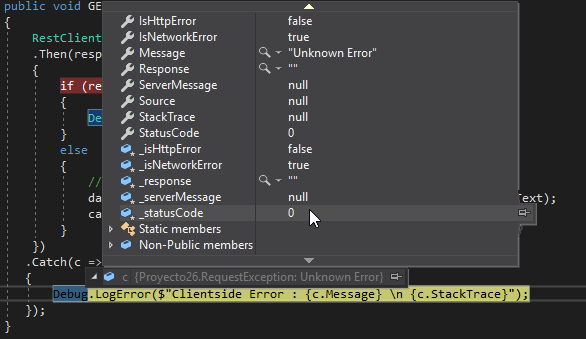 Error when building on Hololens (UWP) · Issue #67 · proyecto26/RestClient · GitHub