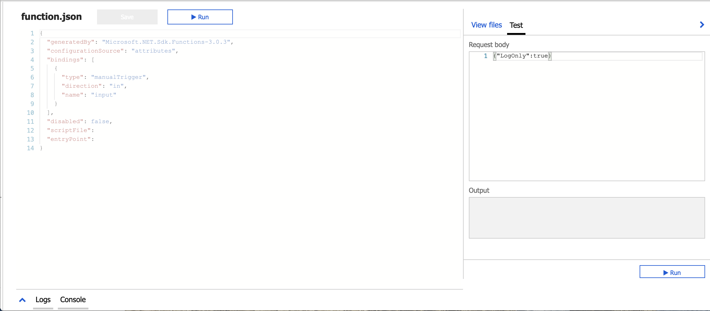 [UX] - Unable to test run non-HTTP triggered functions · Issue #1530 ...