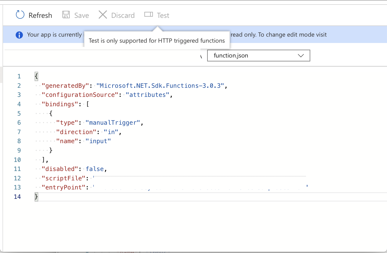 [UX] - Unable to test run non-HTTP triggered functions · Issue #1530 ...