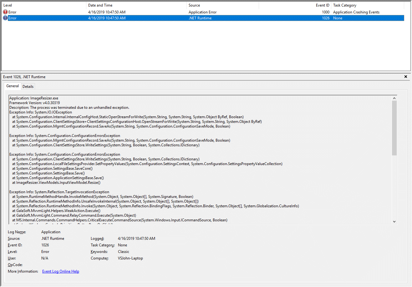 Stopped Working · Issue #133 · bricelam/ImageResizer · GitHub