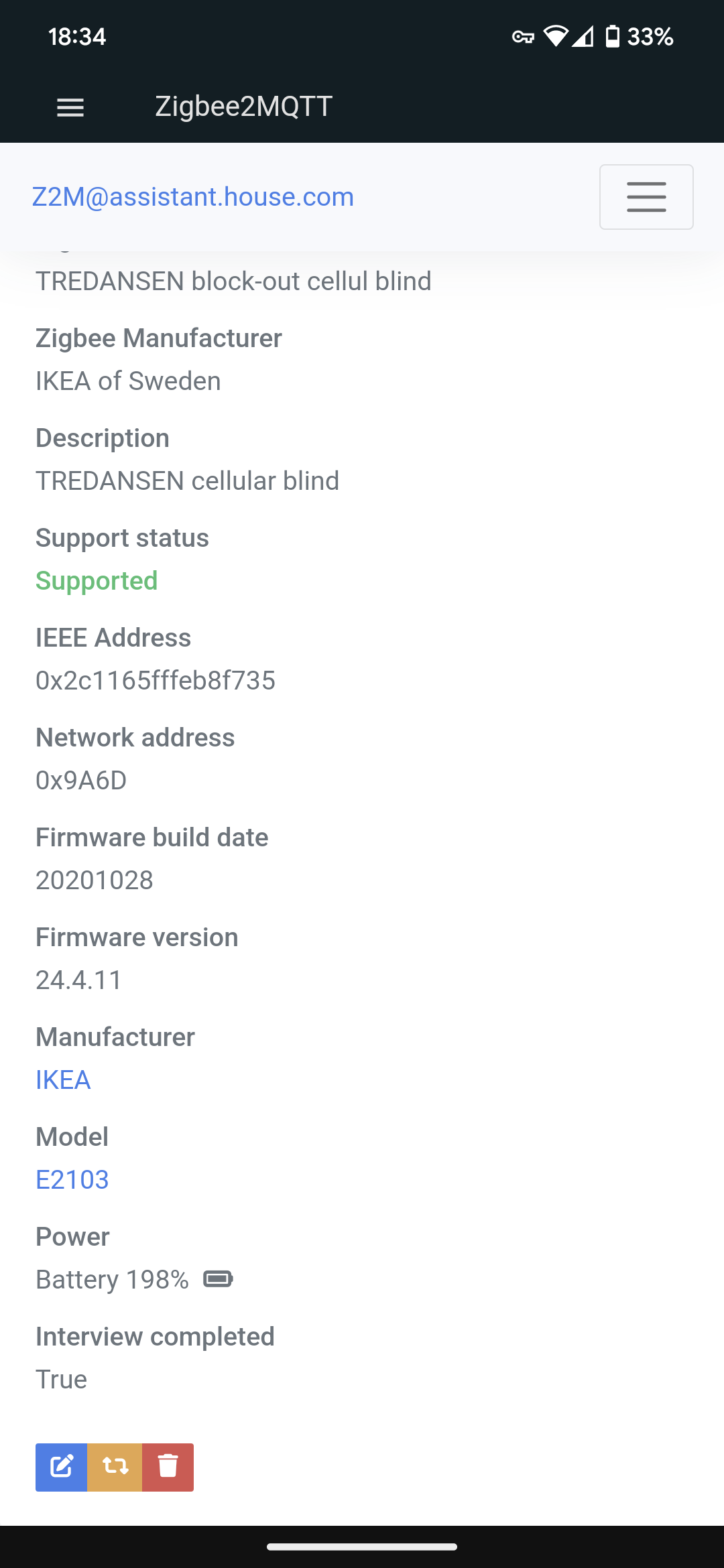 Ikea E2103 TREDANSEN Incorrect Battery Reporting · Issue #17888 ...