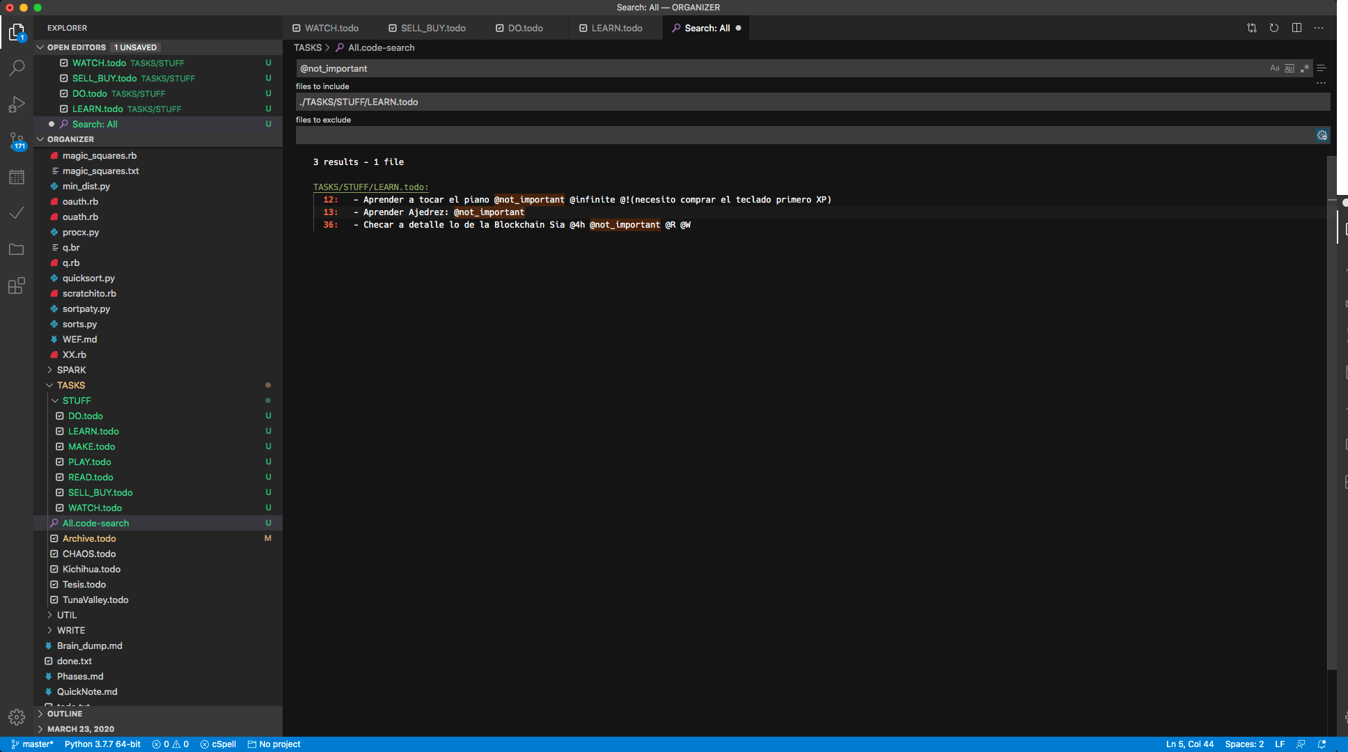 Add extension contributed syntax colors to search results · Issue ...