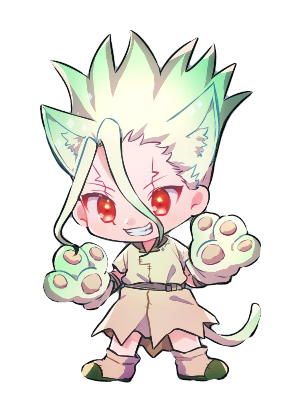 Senku from Dr.Stone [Theme Request] · Issue #184 · doki-theme/doki ...