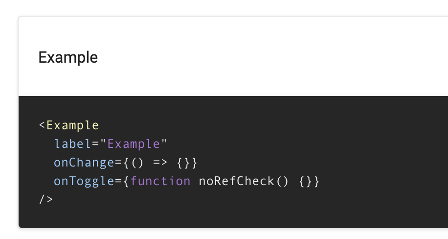 Code preview in Docs only shows render block of Story Component when ...