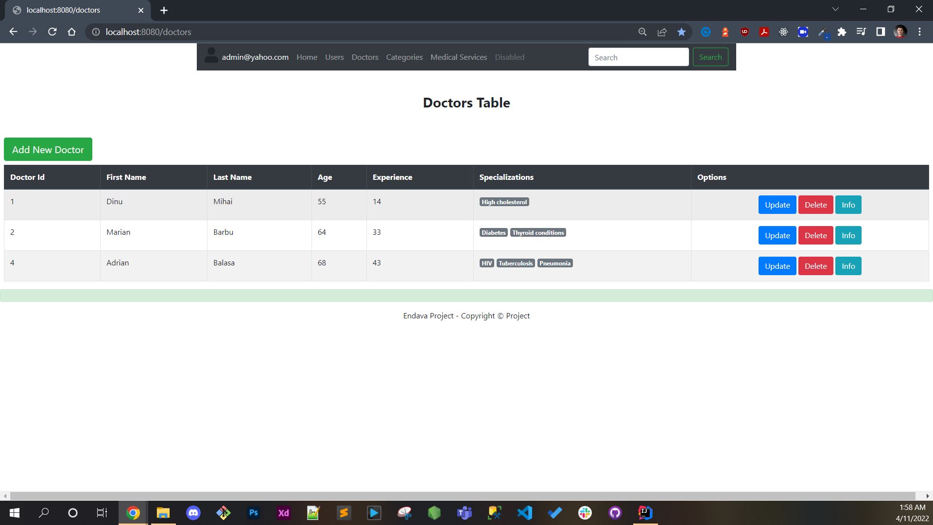 GitHub - cristimanolache28/Endava-Project