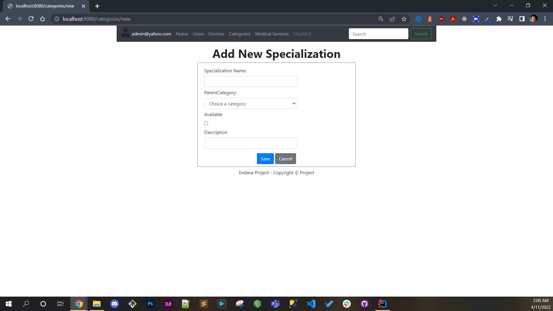 GitHub - cristimanolache28/Endava-Project