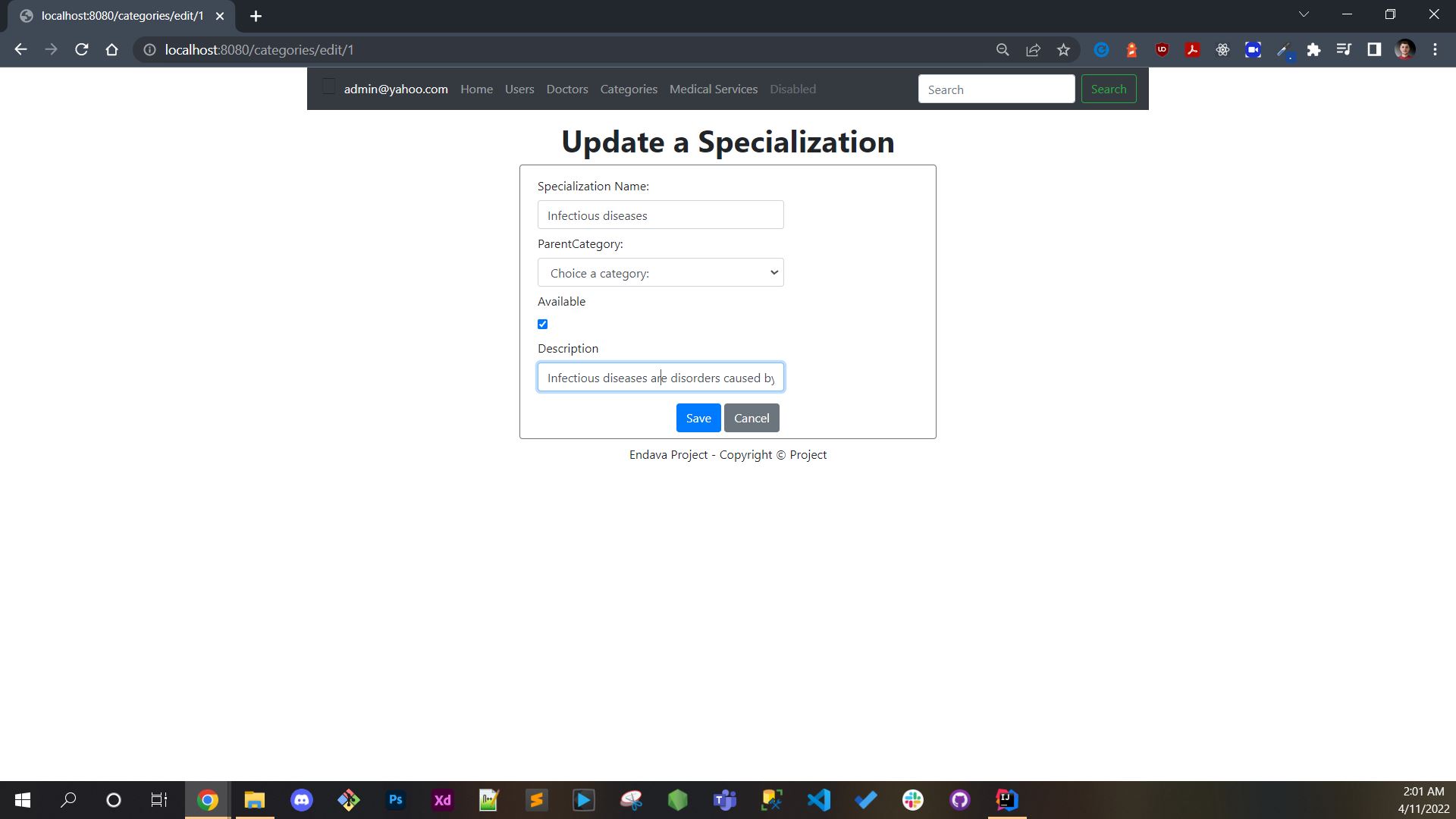 GitHub - cristimanolache28/Endava-Project