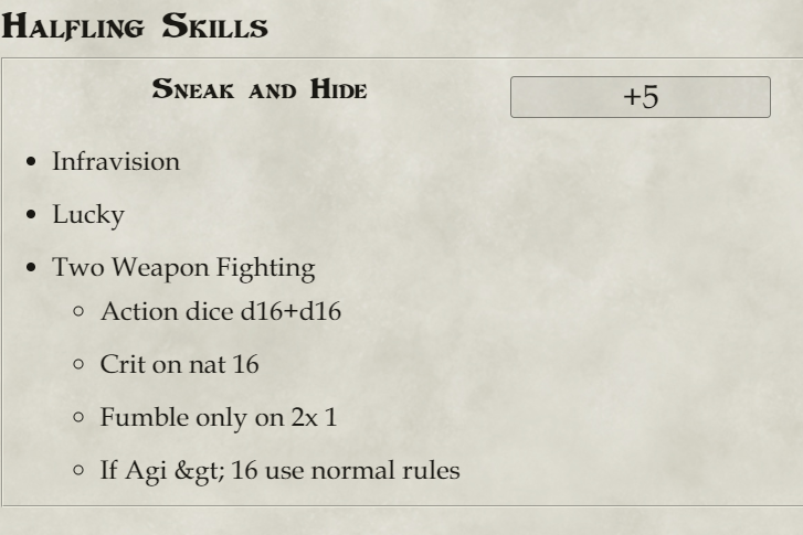 HTML Issue on Halfling Sheet · Issue #149 · foundryvtt-dcc/dcc · GitHub