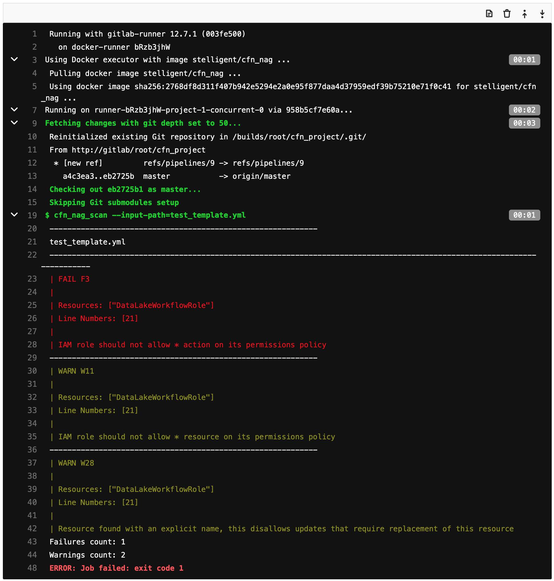 Error running Docker image in gitlab-ci · Issue #367 · stelligent/cfn ...
