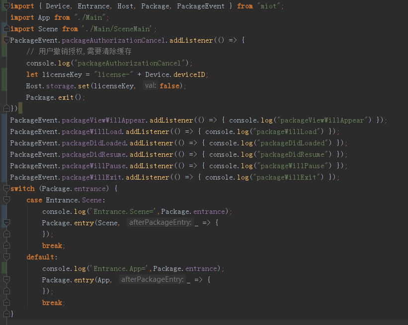 智能场景android正常ios却无法进入界面 · Issue 1237 · Miecosystemmiot Plugin Sdk · Github