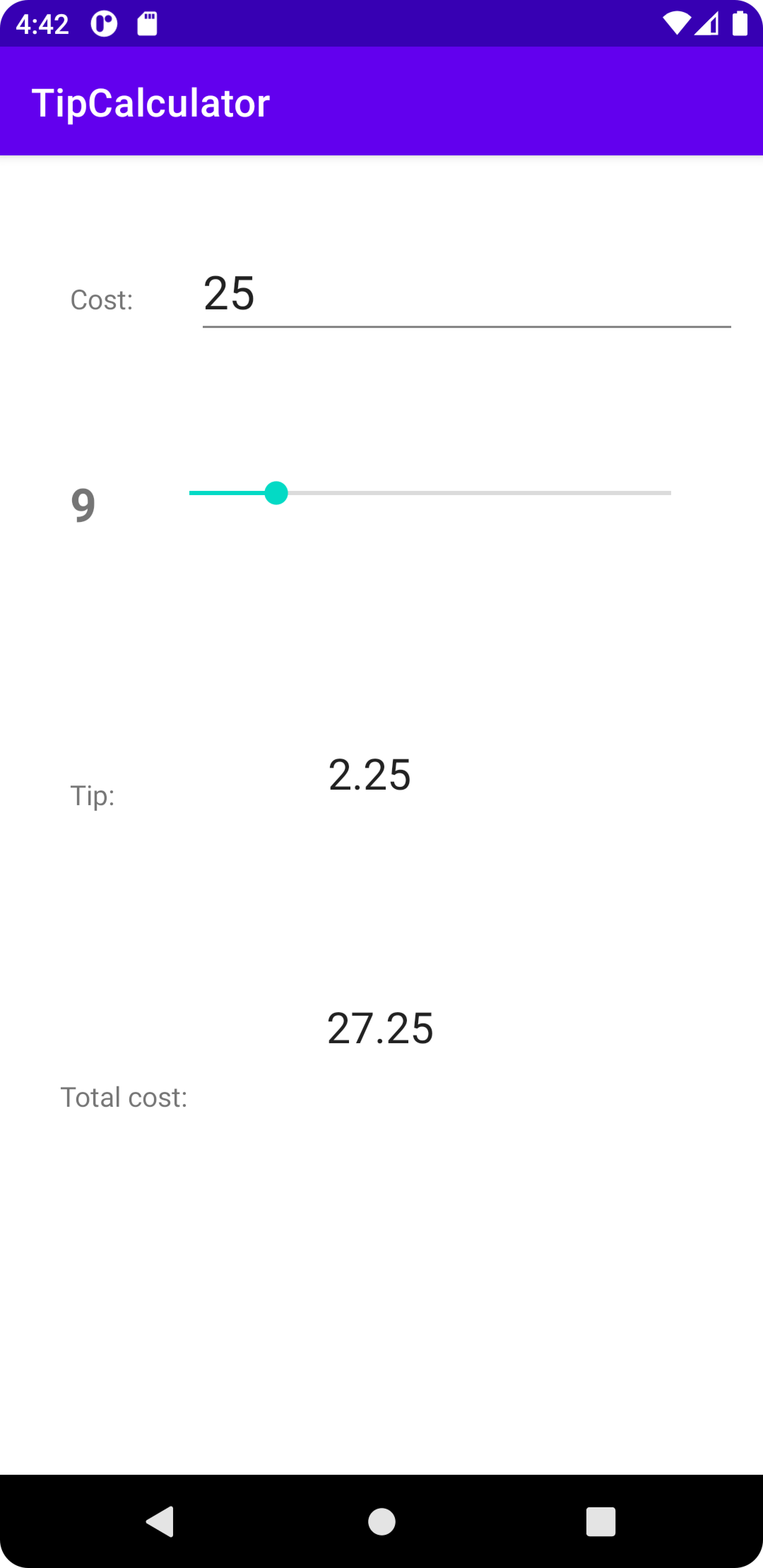 GitHub - DevinAnnunzio/TipCalculator