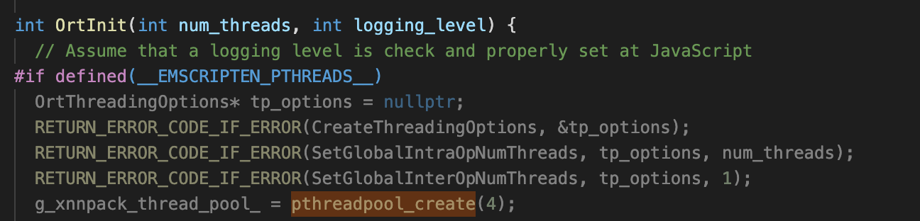 [performance] [xnnpack] Xnnpack Pthreadpool Create Return Nullptr · Issue 13987 · Microsoft