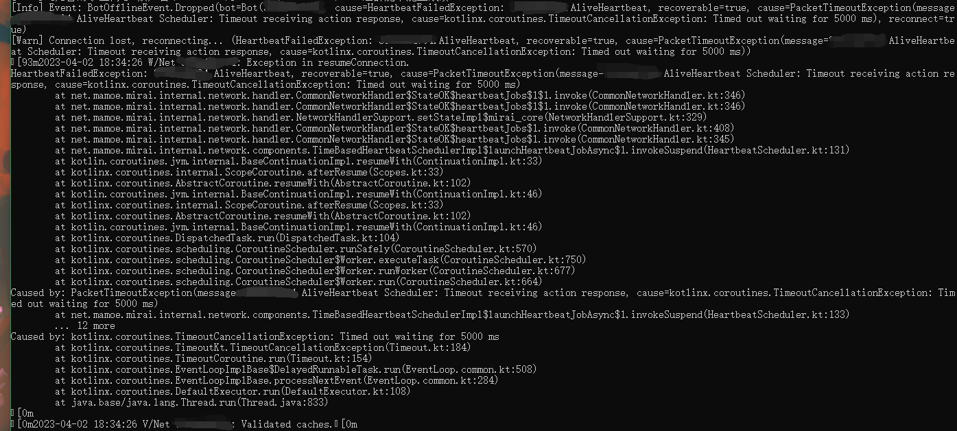 每隔一段时间就timeout · Issue 2607 · Mamoemirai · Github 7592