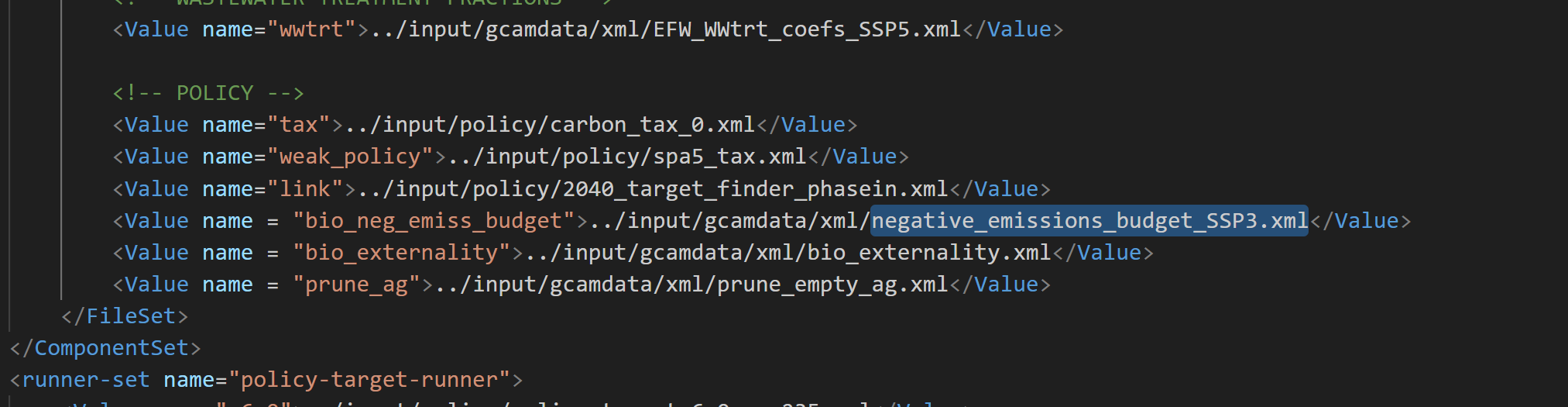 Missing SSP3 file 'negative_emissions_budget_SSP3.xml' in GCAM v7.0? #bug · Issue #357 · JGCRI ...