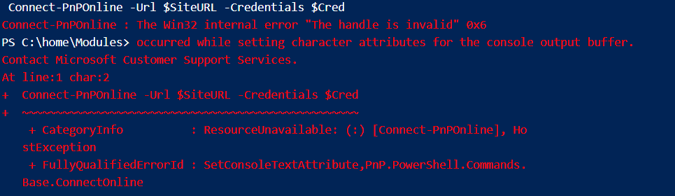 Unable to connect-pnponline using kudu or azure webjobs · Issue #7614 · SharePoint/sp-dev-docs ...
