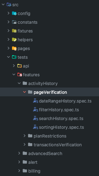 [Need Help] Is there an option to configure structure of tests pushed ...