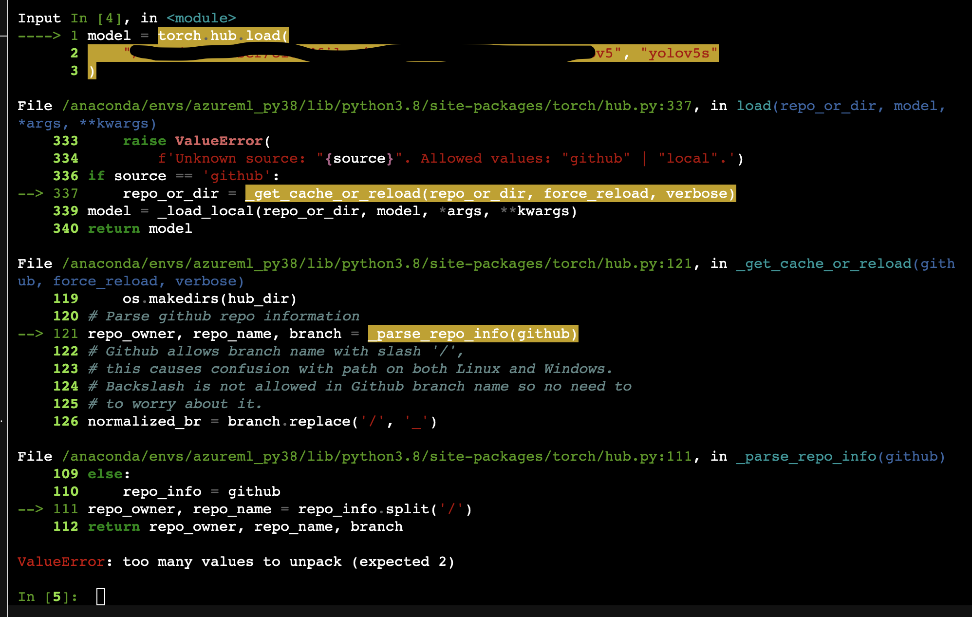 Cant Load The Model Via Torch · Issue 6902 · Ultralyticsyolov5 · Github 4566