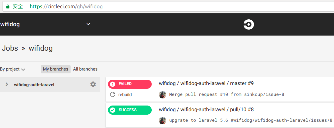 Upgrade Laravel To 5.6 From 5.4 · Issue #8 · wifidog/wifidog-auth-laravel · GitHub