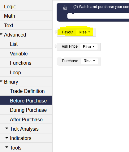 {BUG?} Payout (Rising / Falling) function has changed · Issue #2350 · binary-com/binary-bot · GitHub