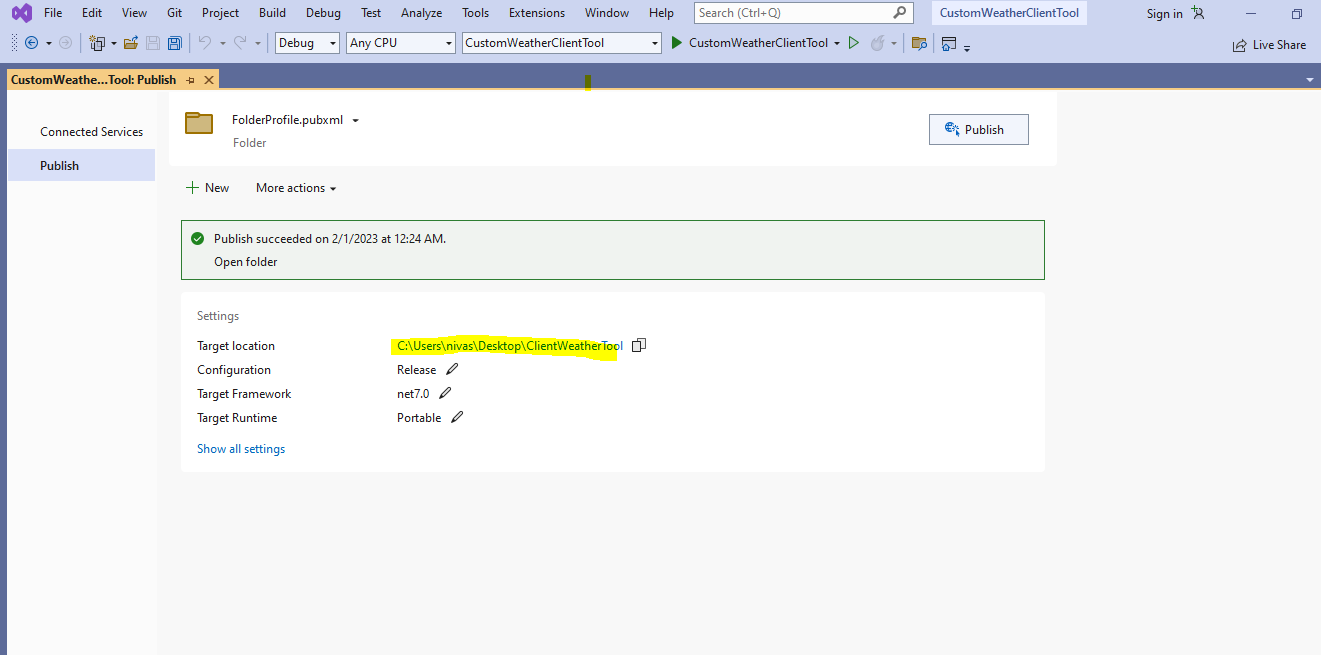GitHub - Rickzing/CustomWeatherClientTool