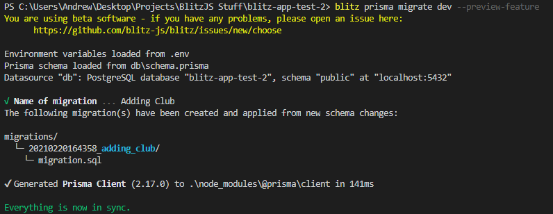 Issues running blitz dev or blitz start on Windows · Issue #341 · blitz-js/legacy-framework · GitHub