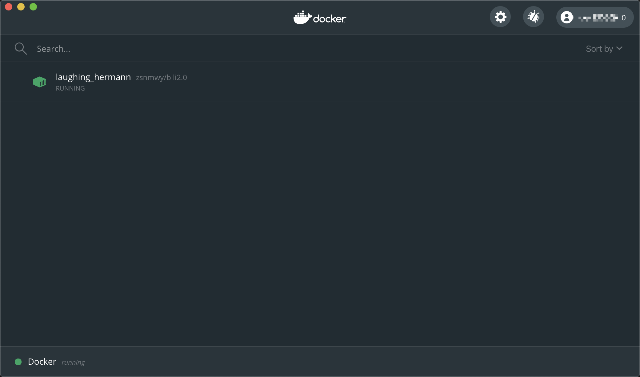 Docker添加容器时报错（Mac） · Issue #265 · yjqiang/bili2.0 · GitHub