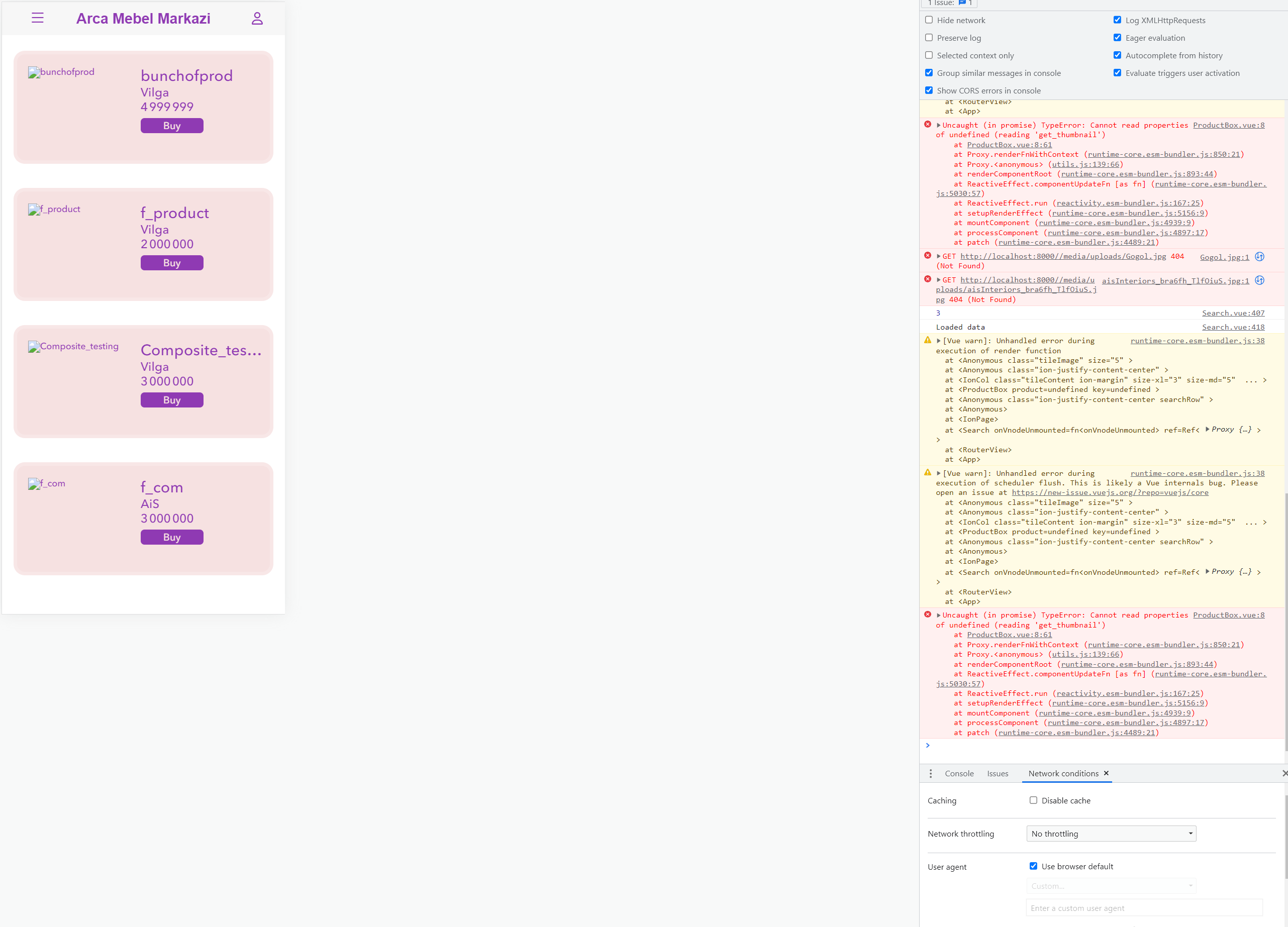 bug: Infninite scroll glitches when array's length divides on max / min value with decimal ...