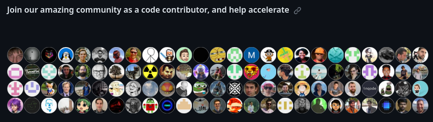 Top 100 Contribur Picute In Contributor Section On Readme Md File · Issue 10384 · Thealgorithms