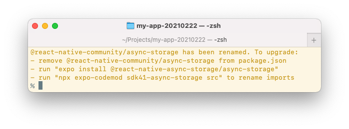 Add Migration From React Native Community Async Storage By Fson · Pull
