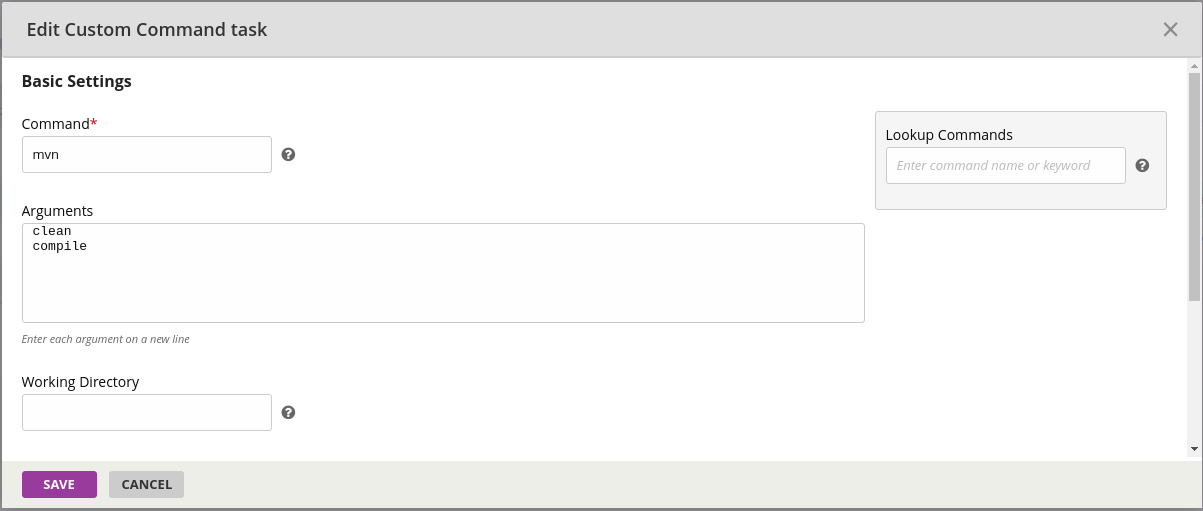 Custom Command Adding New Lines Before Each Argument · Issue 7662