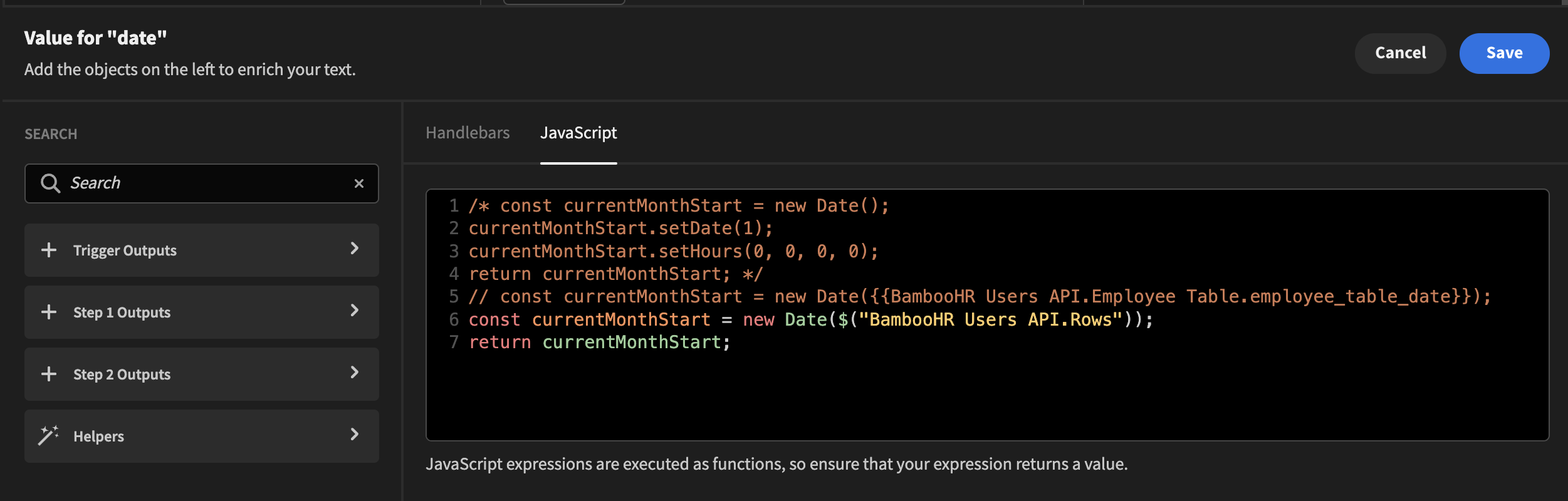 Usage Binding from Rest API Datasource in Automation. · Issue #10829 · Budibase/budibase · GitHub