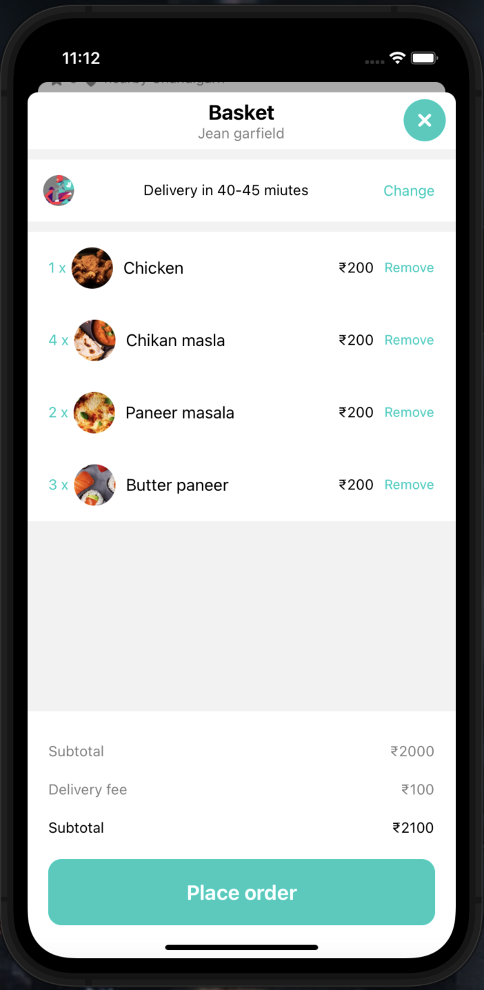 GitHub - abhishekgarfield/Deliveroo: Deliveroo app