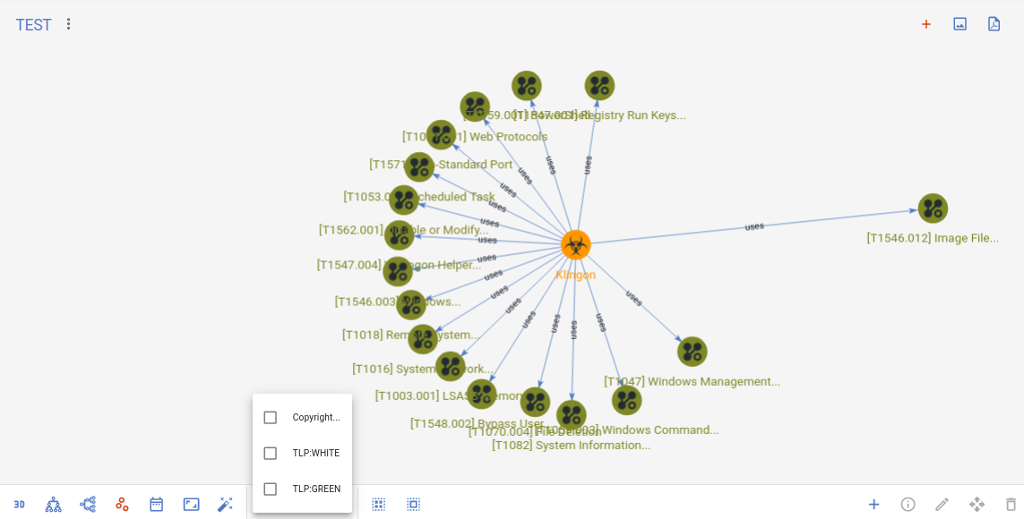 Filter By Marking Not Working In Graph View · Issue 1430 · Opencti 