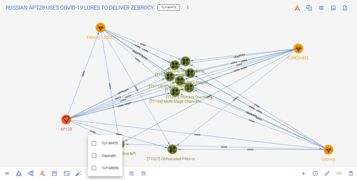 Filter by marking not working in graph view · Issue #1430 · OpenCTI-Platform/opencti · GitHub