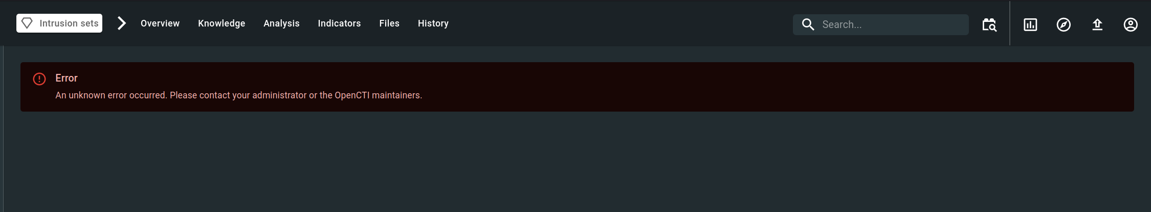 Error when clicking on "value" column for observables · Issue #1689 · OpenCTI-Platform/opencti ...