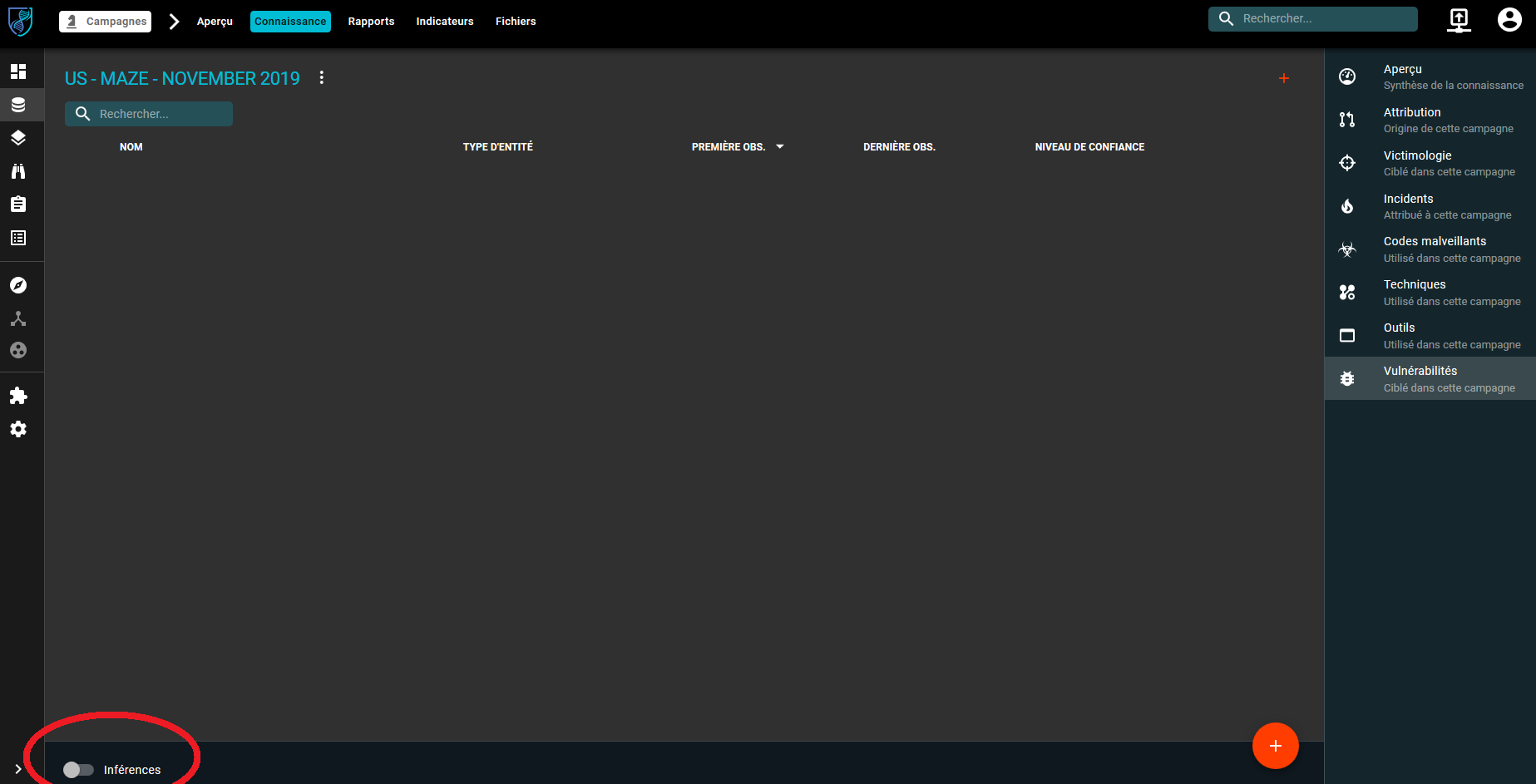 The inference option automatically disables but not in all menus · Issue #808 · OpenCTI-Platform ...