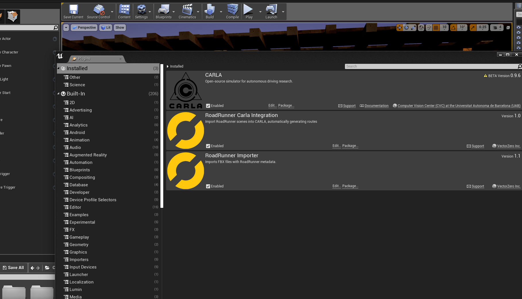 CarlaUE4 crashed when import .fbx with RoadRunner Plugin enabled · Issue #2121 · carla-simulator ...