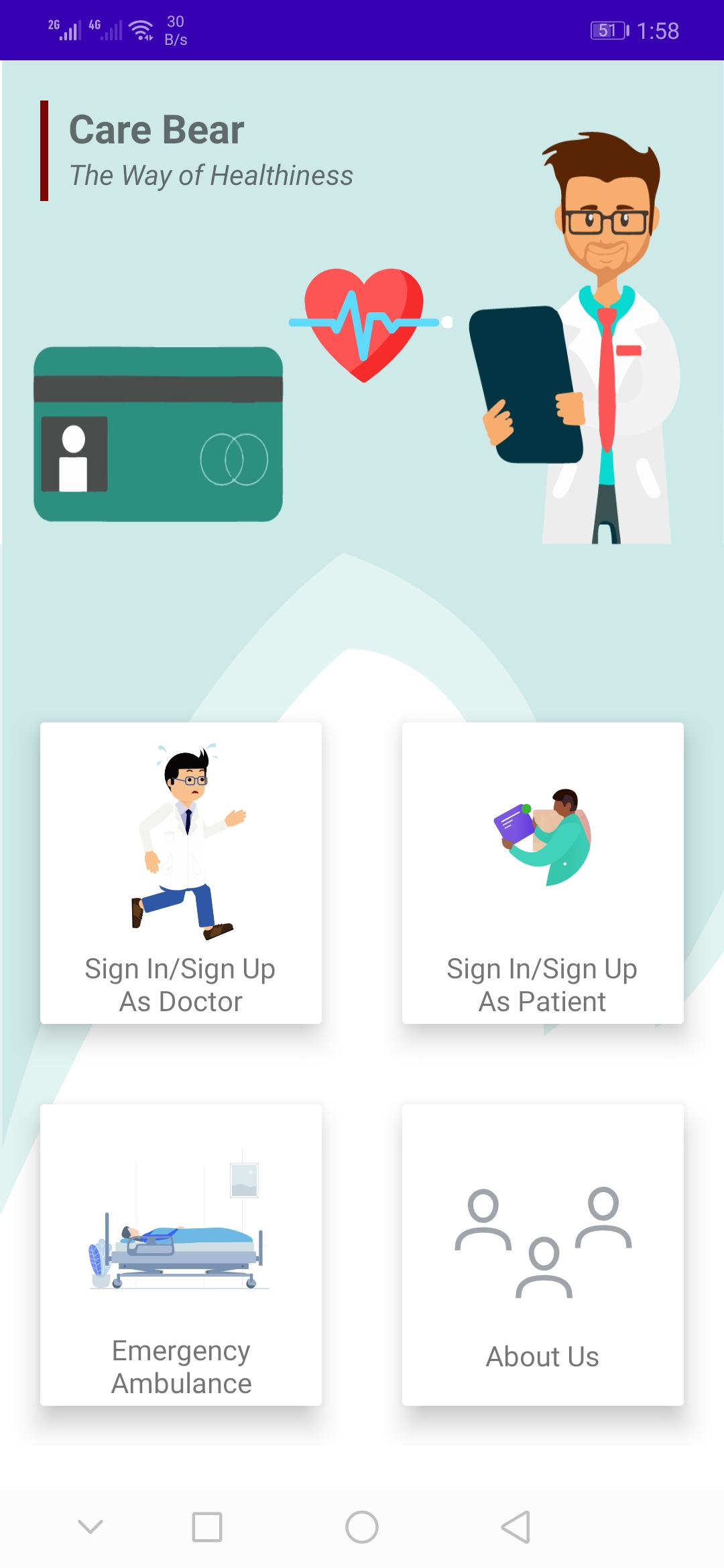 GitHub - smalhasib/Care-Bear: We are developing a android application for medical sector based ...