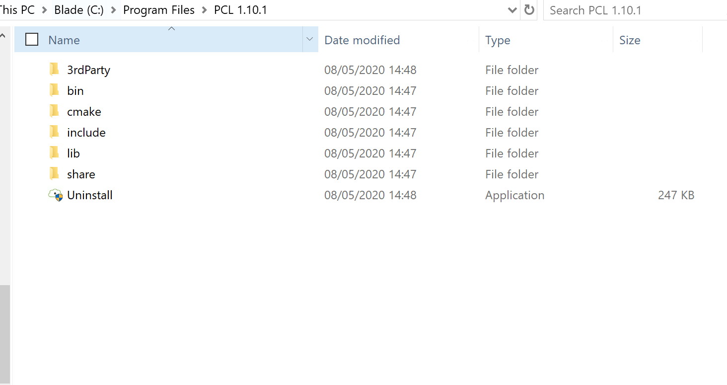 [Windows] Installtion of PCL 1.10.1 for Windows using All in one ...