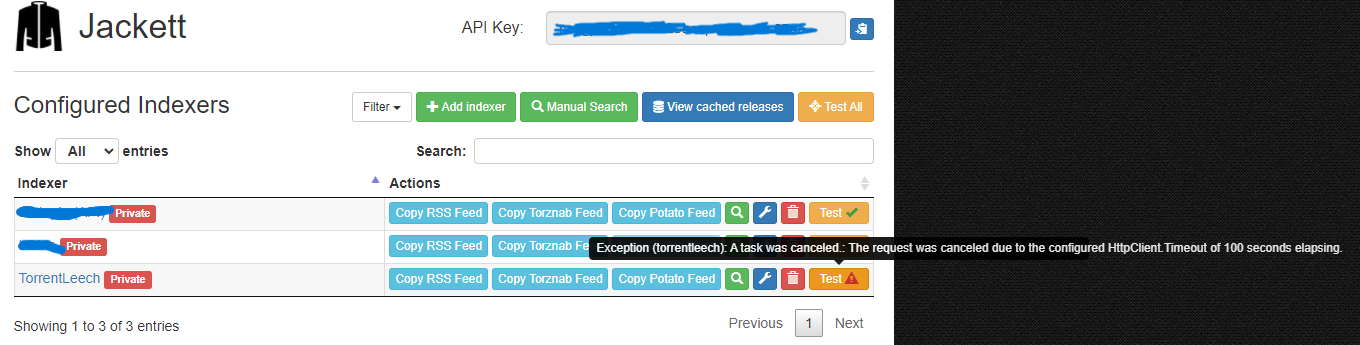 [Torrentleech] Connection Timeout · Issue #13064 · Jackett/Jackett · GitHub