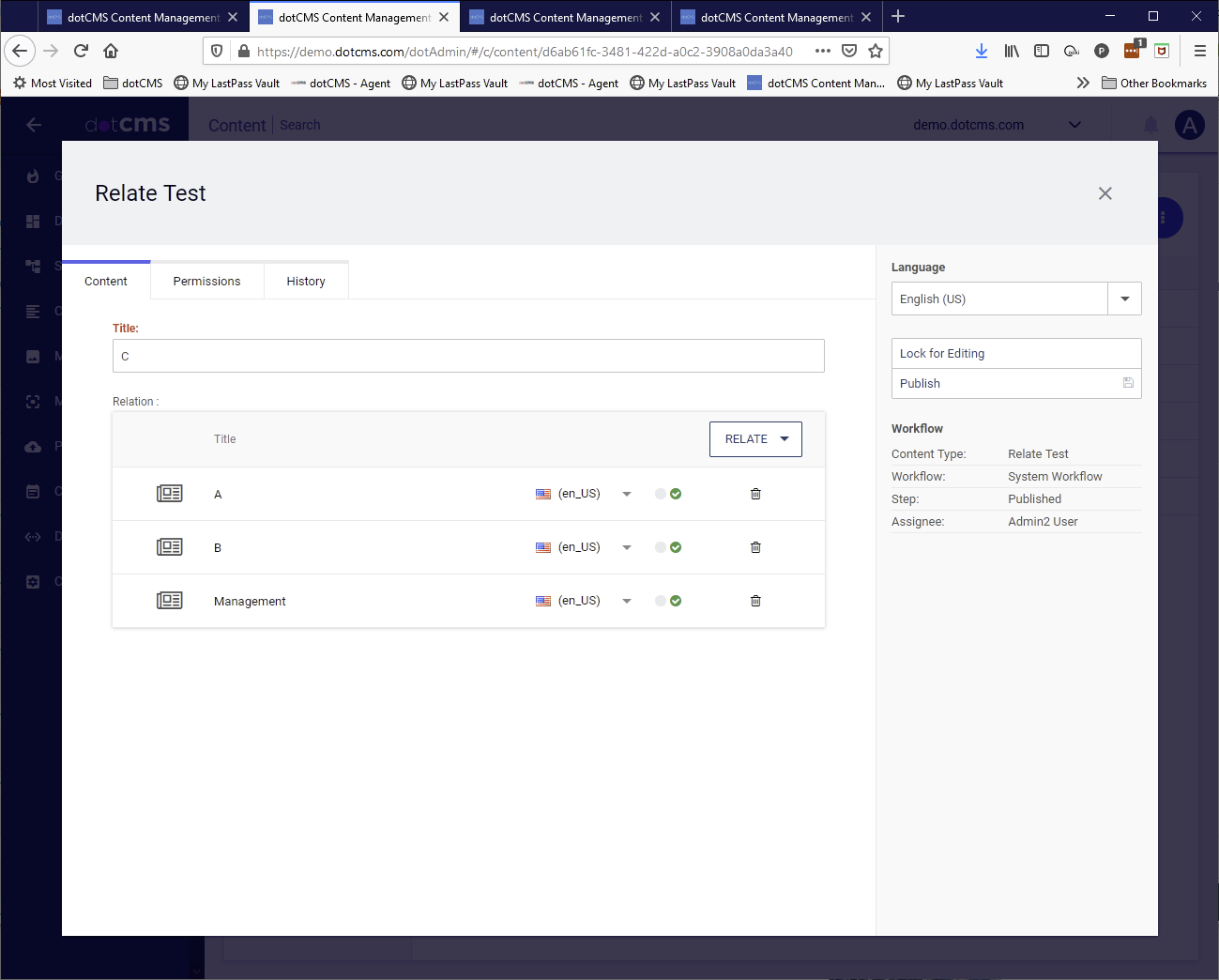 Many-to-many relationships between a single content type removes relationships on save/publish ...