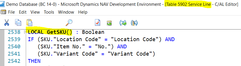 table 5902 Service Line & table 5964 Service Contract Line - Make local functions external ...